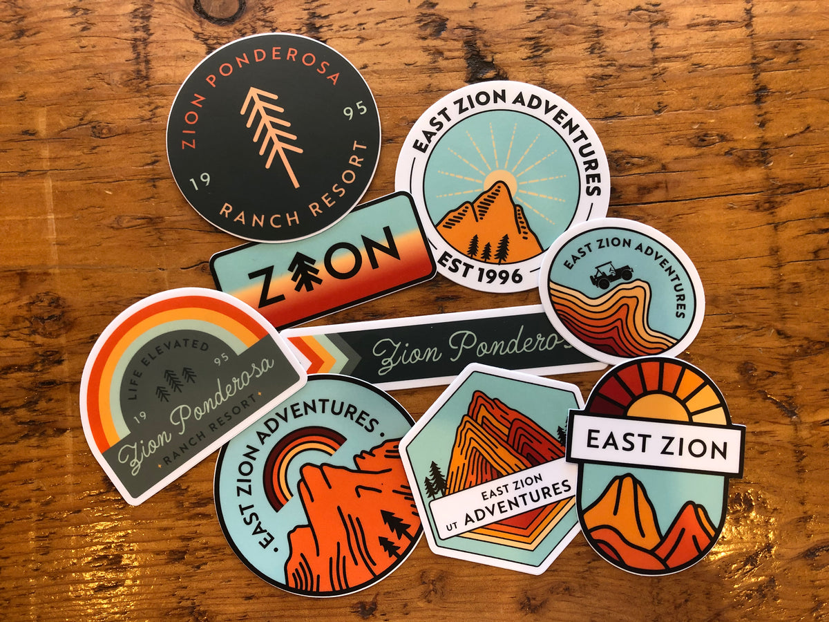 Stickers – Zion Ponderosa Merch